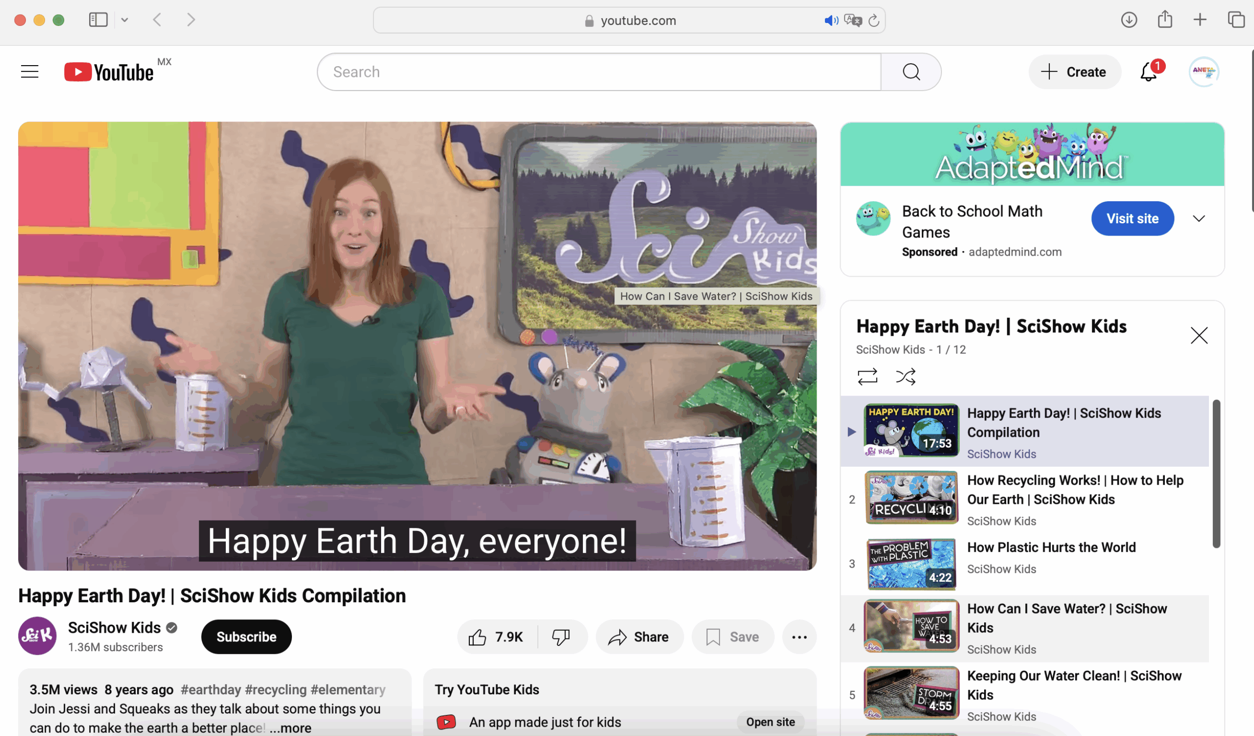 Earth Day on SciShow Kids - AnetaEd Blog